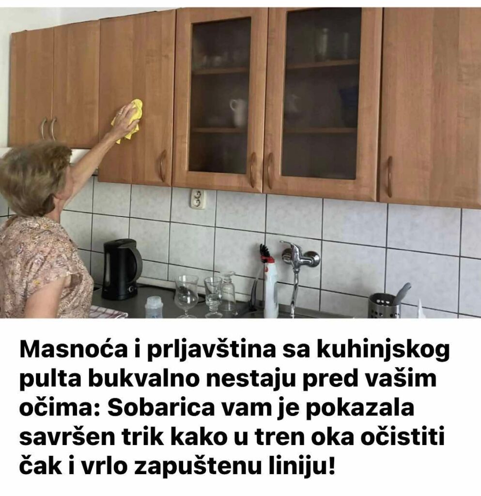 Masnoća i prljavština sa kuhinjskog pulta bukvalno nestaju pred vašim ...