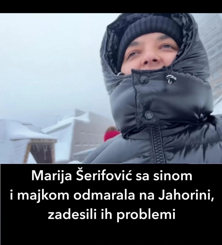 Marija Šerifović sa sinom i majkom odmarala na Jahorini, zadesili ih ...